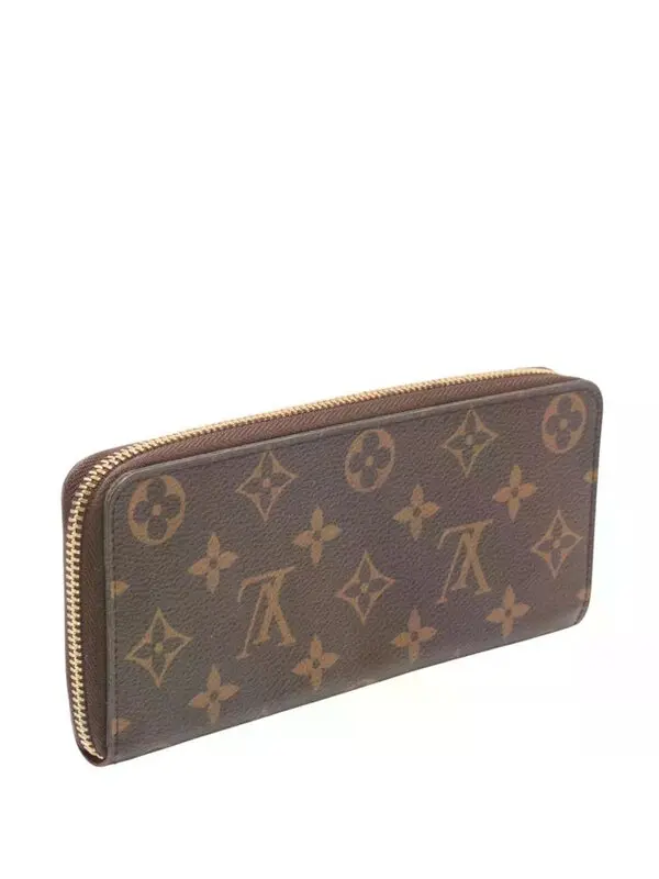 LOUIS VUITTON 2019 Monogram Clemence Wallet Long Wallets