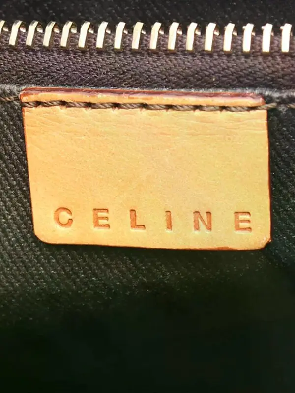 Celine 2018-2025 Macadam Coated Canvas Tote Bag