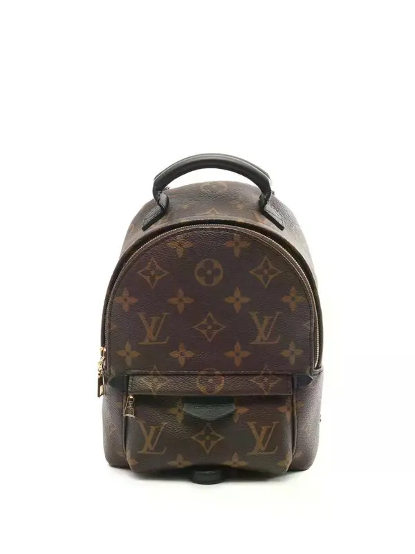 LOUIS VUITTON 2021-2025 Monogram Mini Palm Springs Backpack