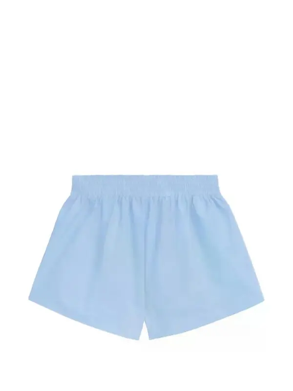 A PAPER KID Embellished Poplin Shorts - Blue