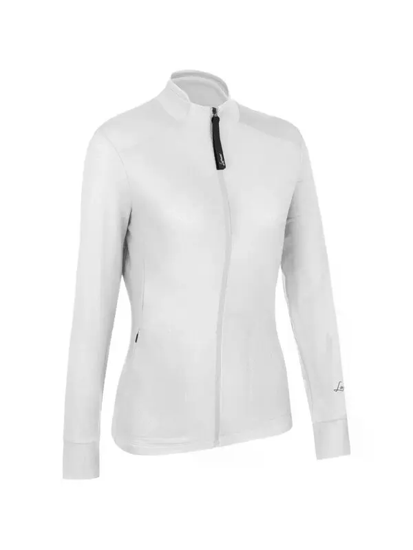 LAMUNT Emmy Light Zip-up Jacket - White