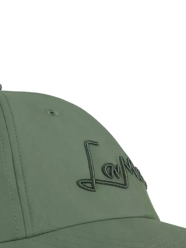 LAMUNT Logo Detail Baseball Cap - Green