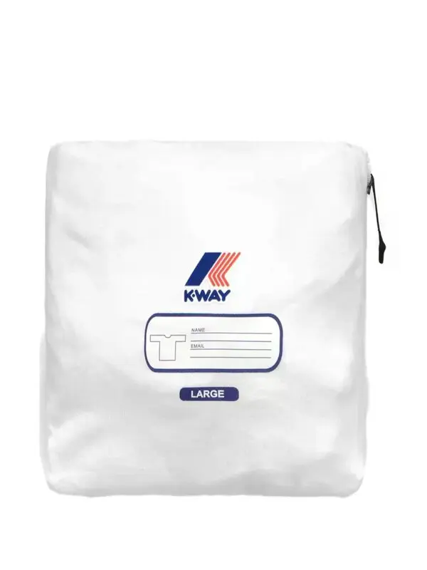 K-WAY Leonide Logo-detail T-shirt - White