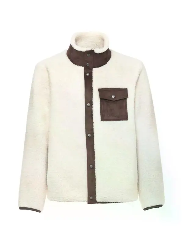 MC2 SAINT BARTH Patch-pocket Long-sleeve Coat