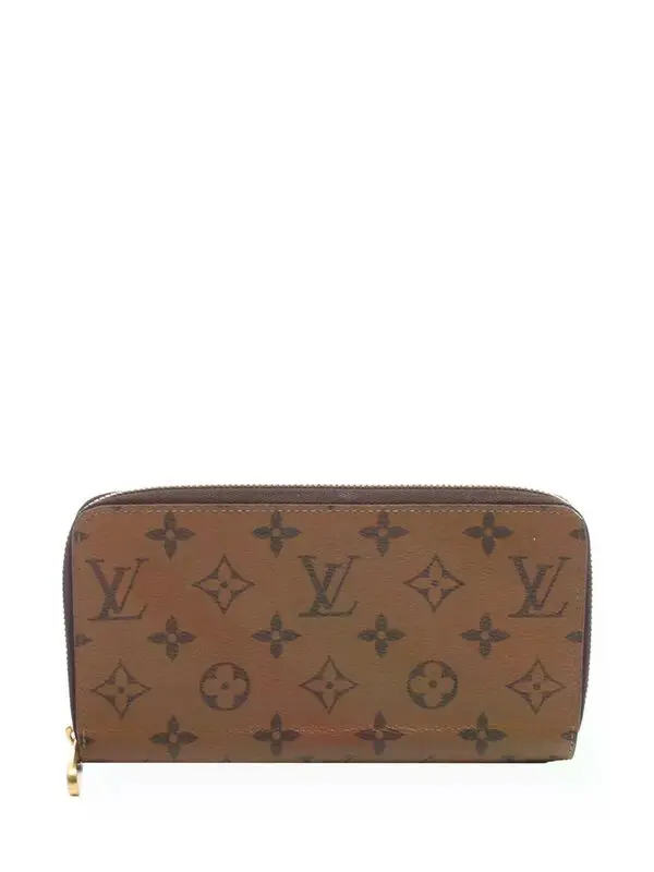 LOUIS VUITTON 2010-2026 Monogram Reverse Zippy Wallet Long Wallets