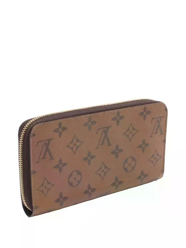 LOUIS VUITTON 2010-2026 Monogram Reverse Zippy Wallet Long Wallets