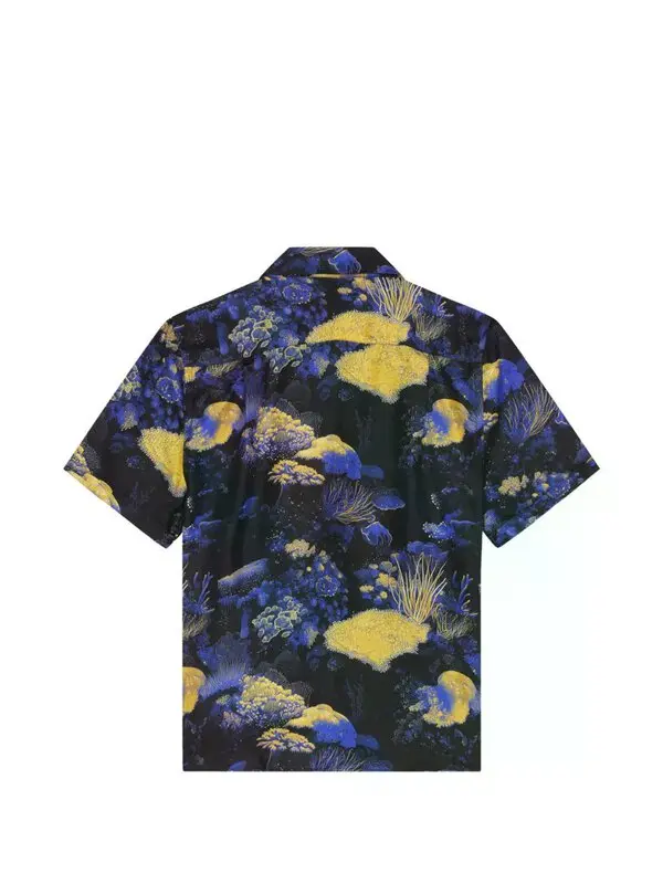 Vilebrequin Floral-print Shirt - Black