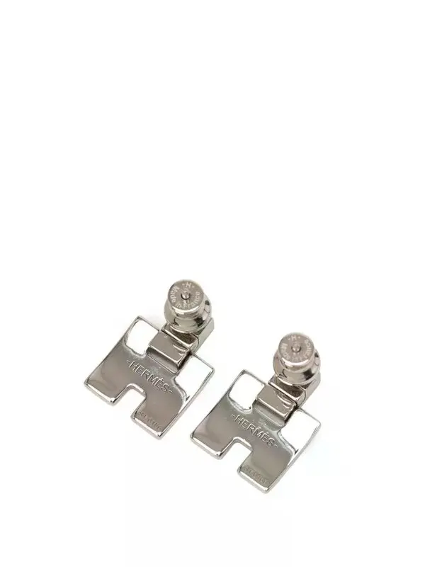 Hermès 2000-2026 Plated Eileen Earrings