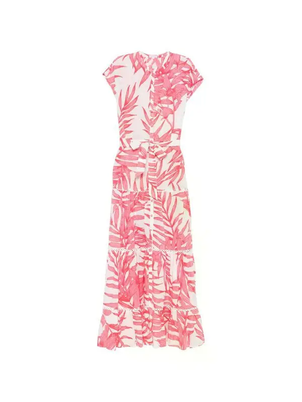 Poupette St Barth Kora Maxi Dress - Pink