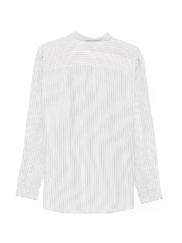 Saint Laurent Cassandre Striped Shirt