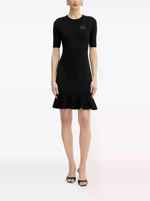 Armani Exchange Ruffled Mini Dress