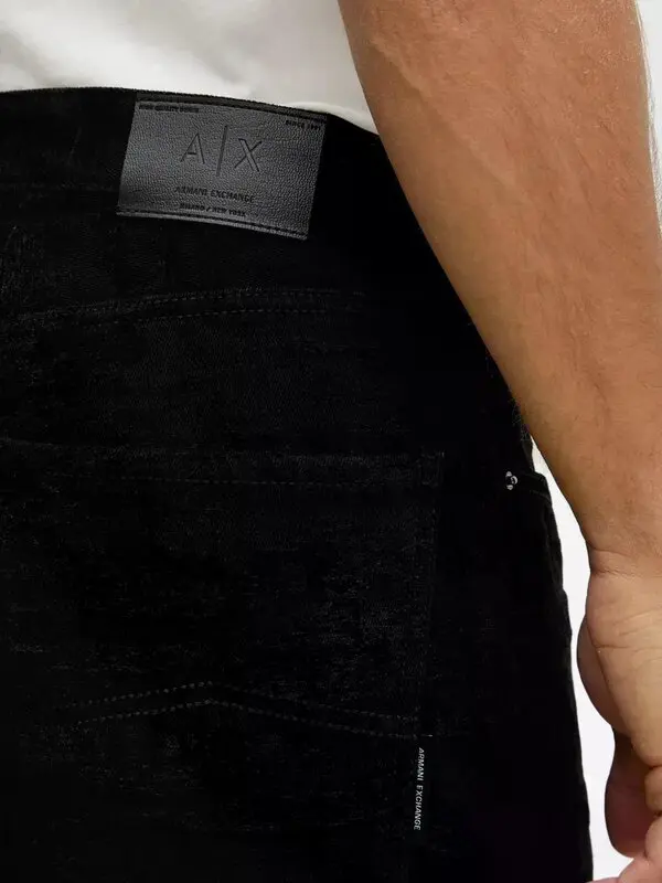 Armani Exchange Five-pocket Jeans - Black