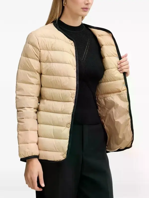 Armani Exchange Quilted Belted Jacket