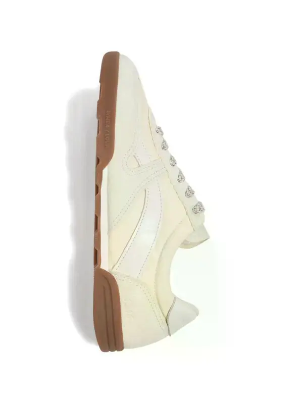 Bimba Y Lola Paneled Lace-up Sneakers - Neutrals