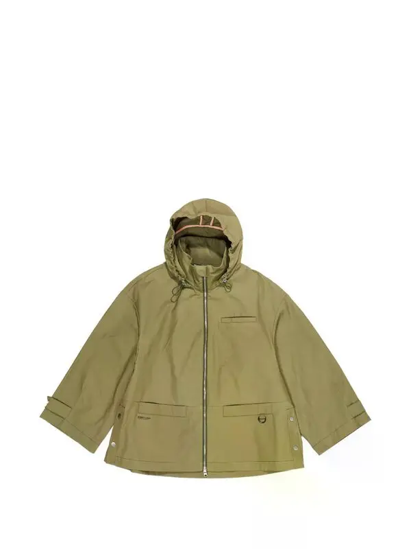Bimba Y Lola Hooded Cotton Jacket