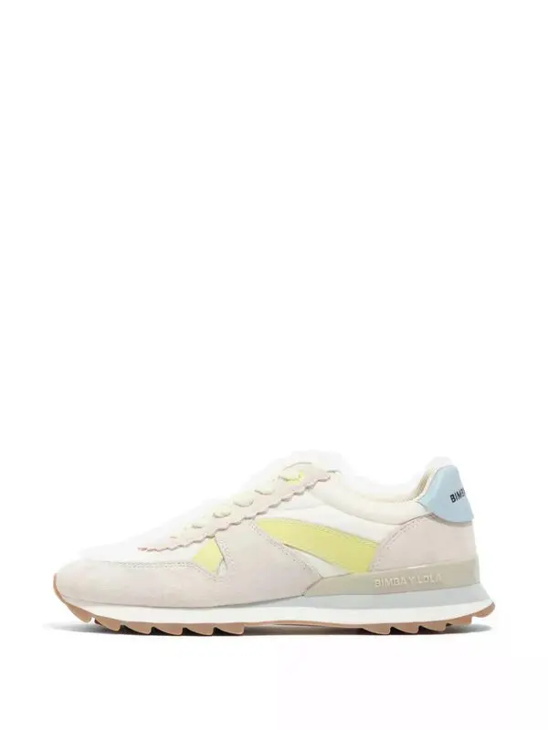 Bimba Y Lola Scalloped Sneakers - Neutrals