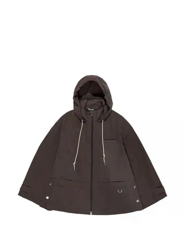 Bimba Y Lola Hooded Zip Jacket - Brown