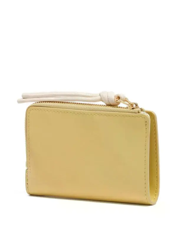 Bimba Y Lola Banana Zip Leather Wallet - Yellow
