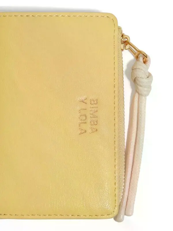Bimba Y Lola Banana Zip Leather Wallet - Yellow