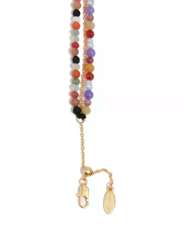Bimba Y Lola Beaded Charm Necklace