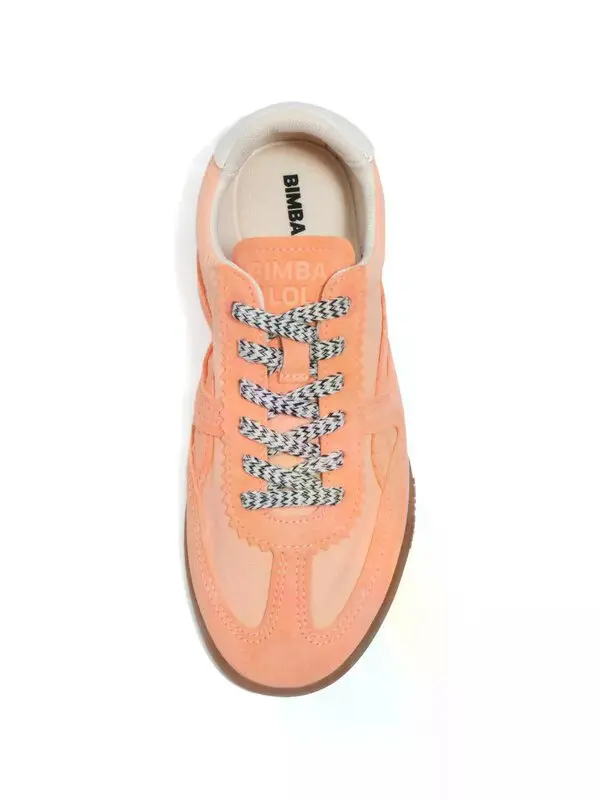 Bimba Y Lola Lace-up Fastening Sneakers - Orange