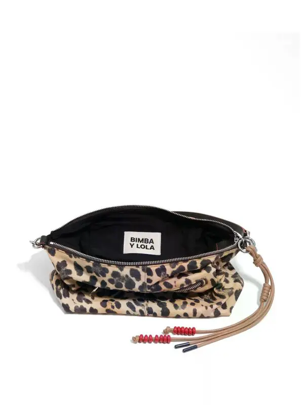 Bimba Y Lola Leopard-print Shoulder Bag