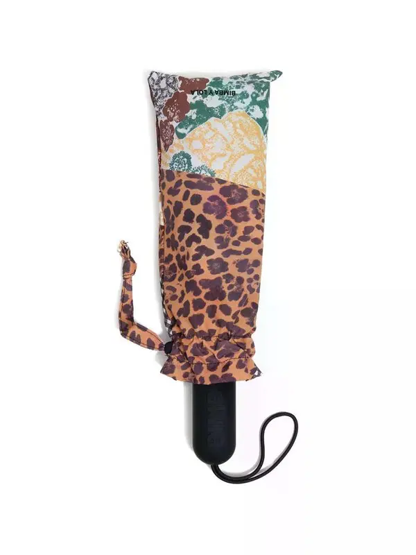 Bimba Y Lola Patchwork-print Umbrella