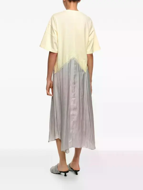 Bimba Y Lola Crew-neck Midi Dress
