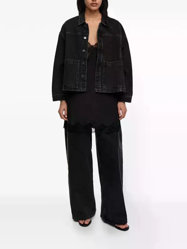 Bimba Y Lola Patch-pocket Cotton Jacket