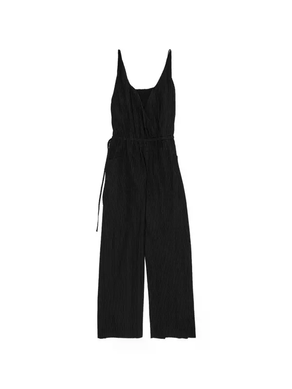 Bimba Y Lola Tie-fastening Jumpsuit - Black