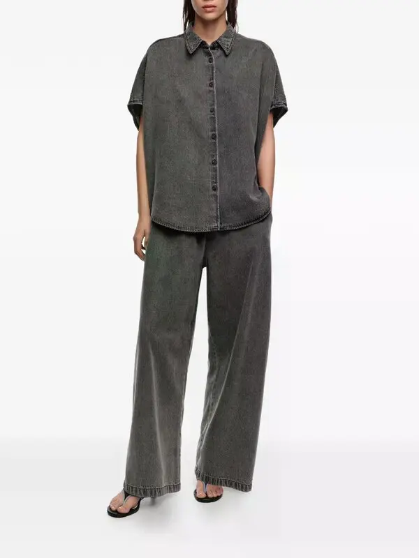 Bimba Y Lola Wide-leg Drawstring Trousers