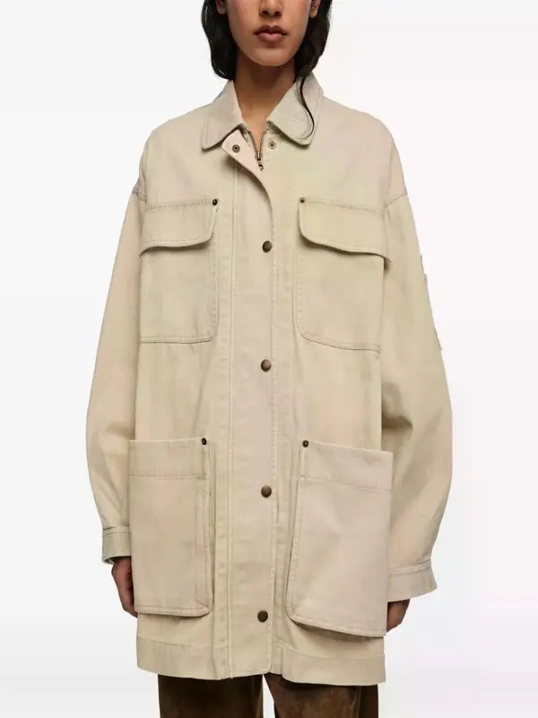 Bimba Y Lola Patch-pocket Coat