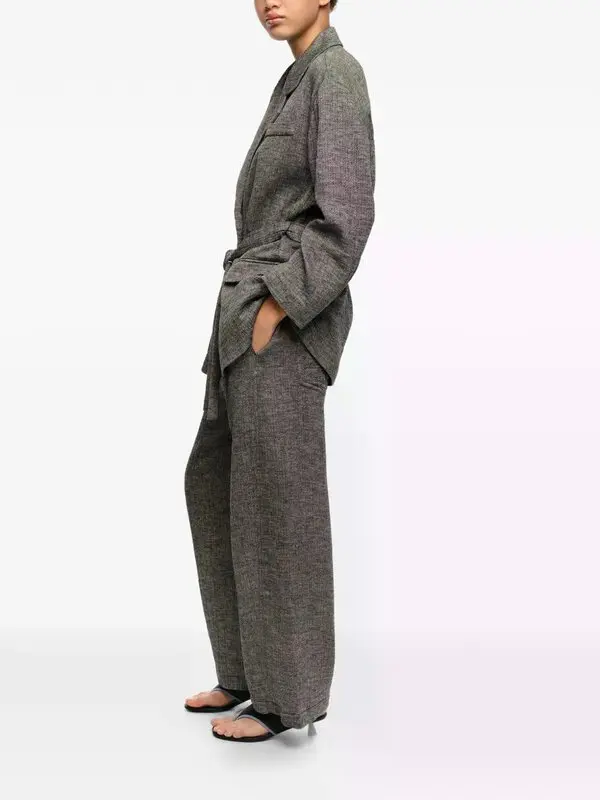 Bimba Y Lola Belted Tailored Coat