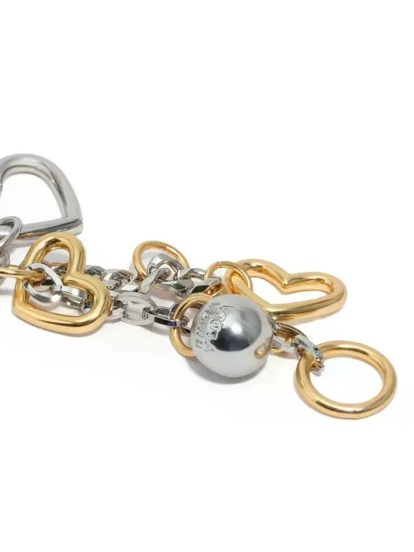 Bimba Y Lola Heart-charm Keyring