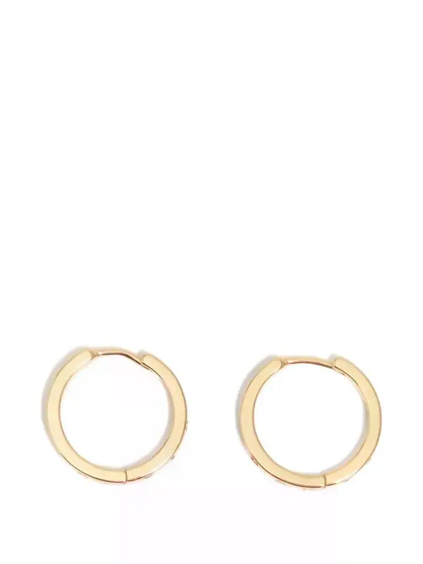 Bimba Y Lola Letter Hoop Earrings