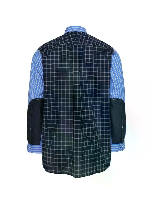 Junya Watanabe Check Stripe Shirt