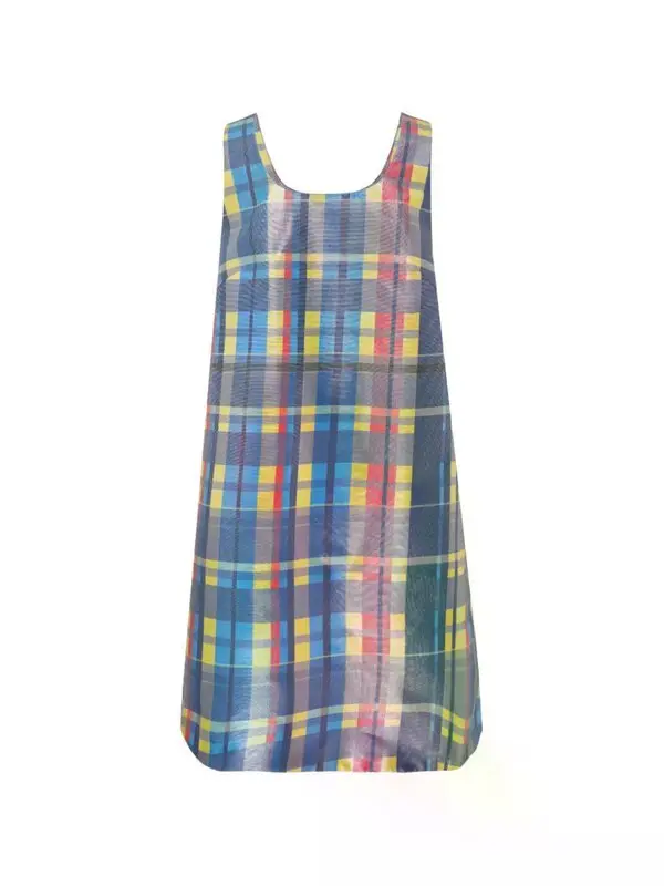 ENFOLD Plaid Mini Dress