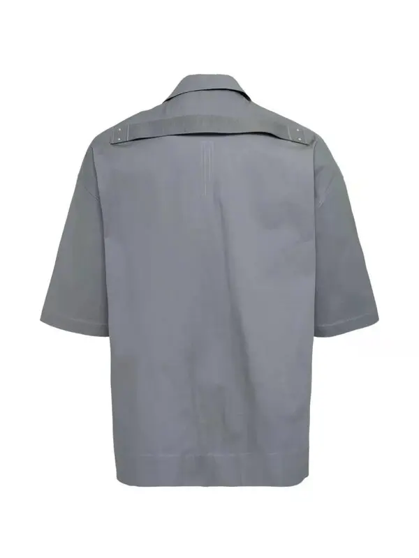 Rick Owens Magnum Tommy Flap-pocket Shirt - Grey