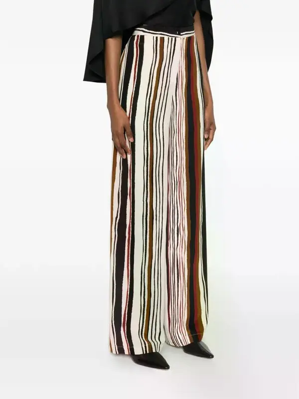 Max Mara Striped Trousers