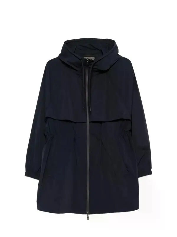 Herno Hooded Zip-fastening Coat