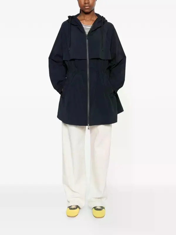 Herno Hooded Zip-fastening Coat