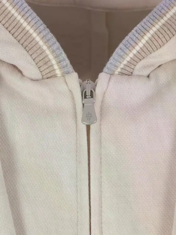 Eleventy Hooded Cotton Blazer - Neutrals