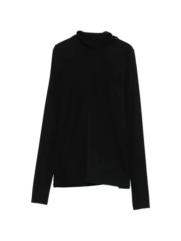 TOTEME High-neck Jersey Top