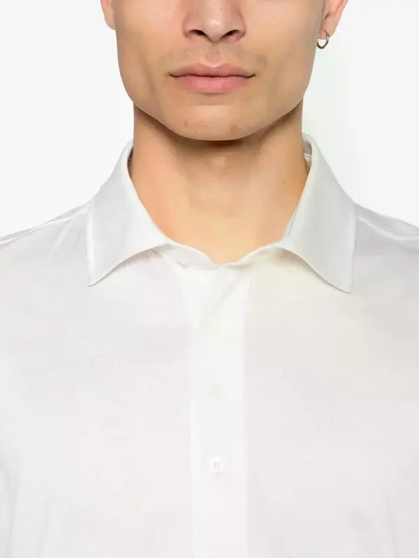 Zegna Collared Button Polo Shirt