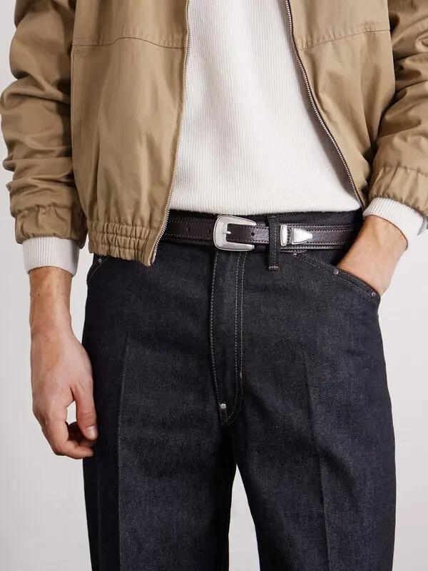 LEMAIRE 3cm Full-grain Leather Belt
