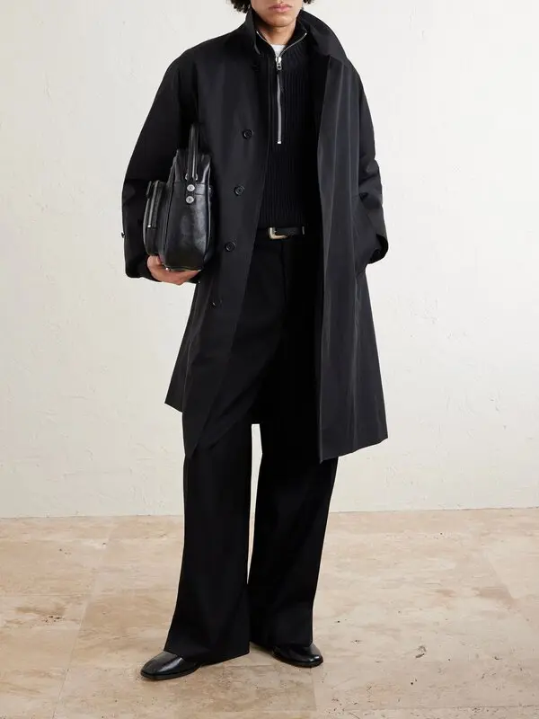 KAPTAIN SUNSHINE Cotton-blend Twill Walker Coat