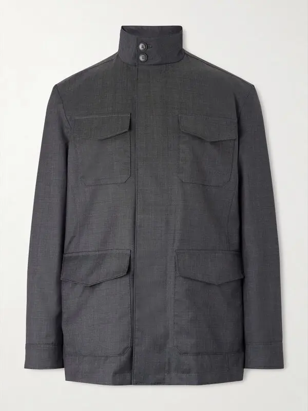 Canali Impeccabile Wool Field Jacket