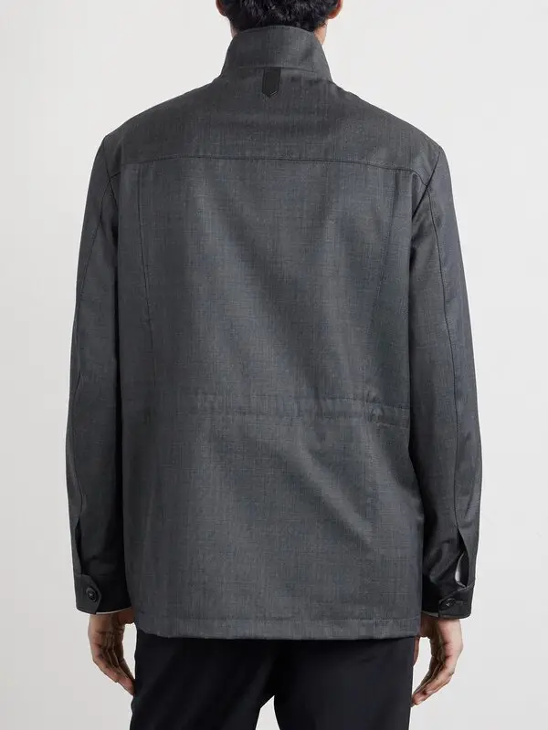 Canali Impeccabile Wool Field Jacket