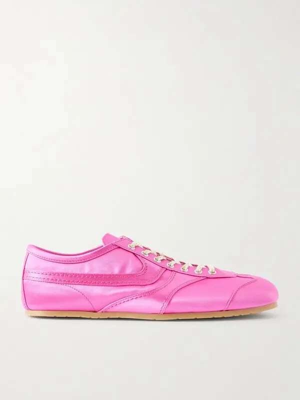 Dries Van Noten Satin Sneakers