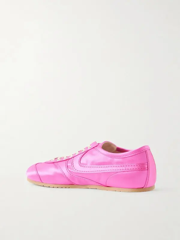 Dries Van Noten Satin Sneakers